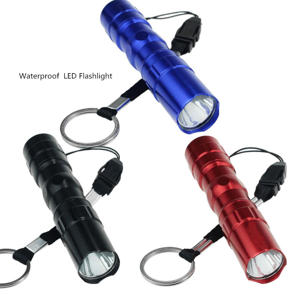 Colorful Mini Light Waterproof LED Flashlight Adjustable Focus Zoom ...
