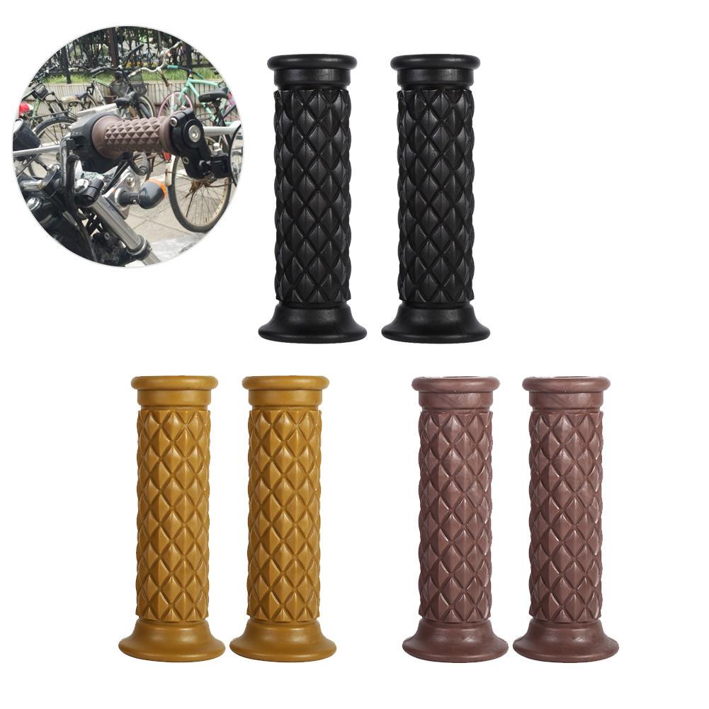 Buy 1 Pair of 7/8" 22mm Universal Rubber Motorcycle Handlebar Hand ...