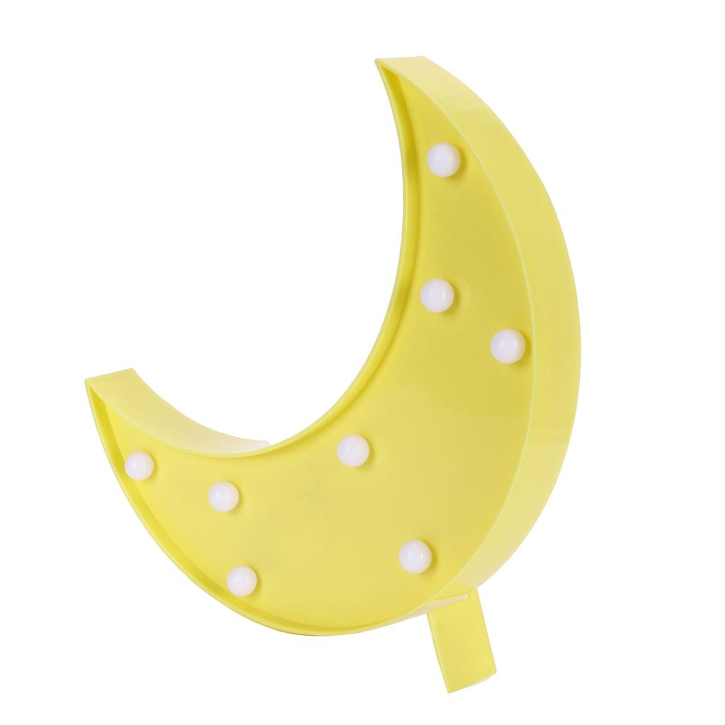 Distinctive Moon Shape Night Light Beautiful LED Decorative Lamp for ...