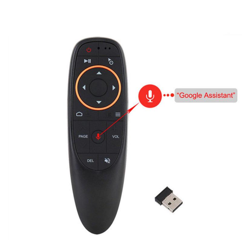 2.4GHz Wireless Voice Air Mouse Microphone Remote Control for Smart TV ...