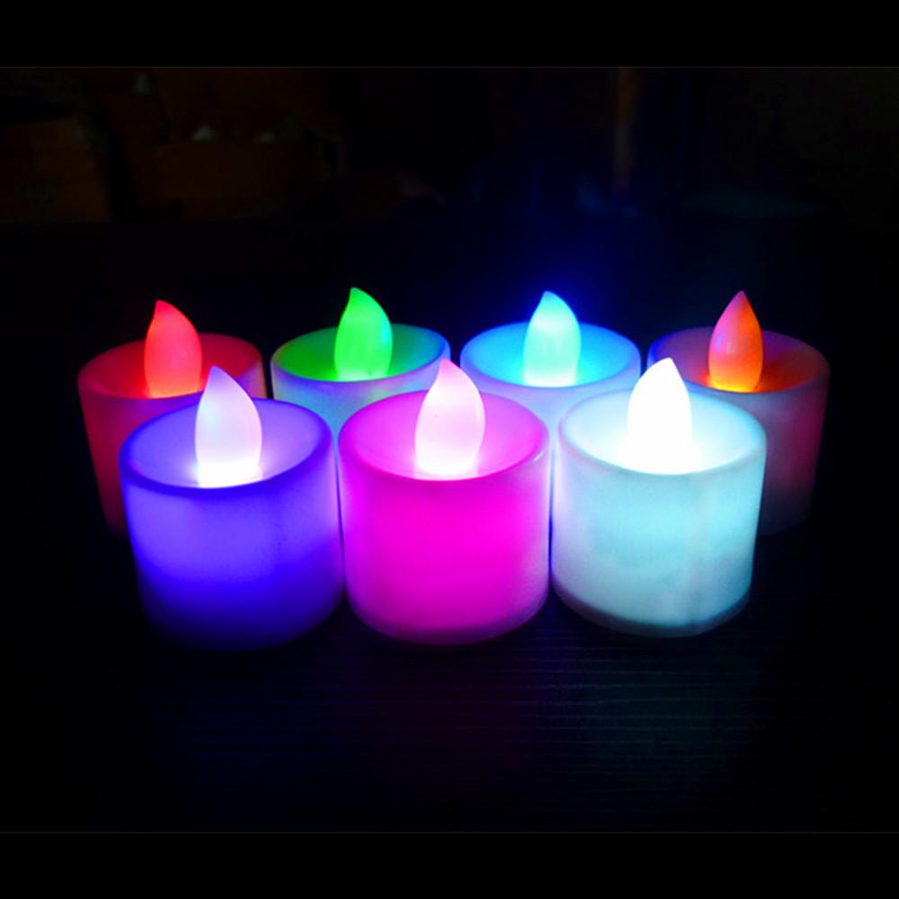 Buy Flameless Smokeless Long Lasting Safe Battery Mini Candle Light at ...