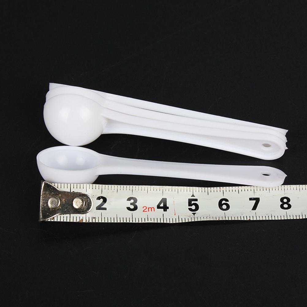 Buy 4pcs Spoon Plastic Convenient Safe 1g Durable Medicine Spoon ...
