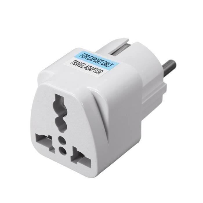 Universal Electrical Adapter Socket UK US EU AU To EU Travel Converter ...
