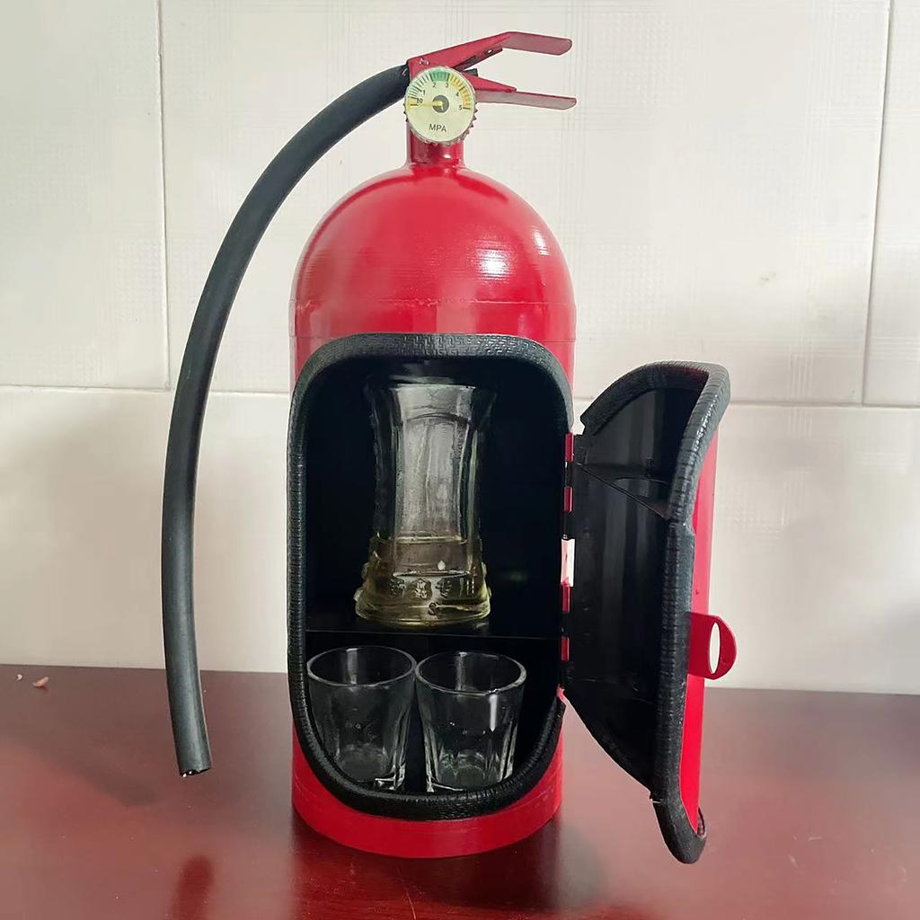 Buy (belive)Fire Extinguisher Mini Bar Handmade Metal Mini Bar ...
