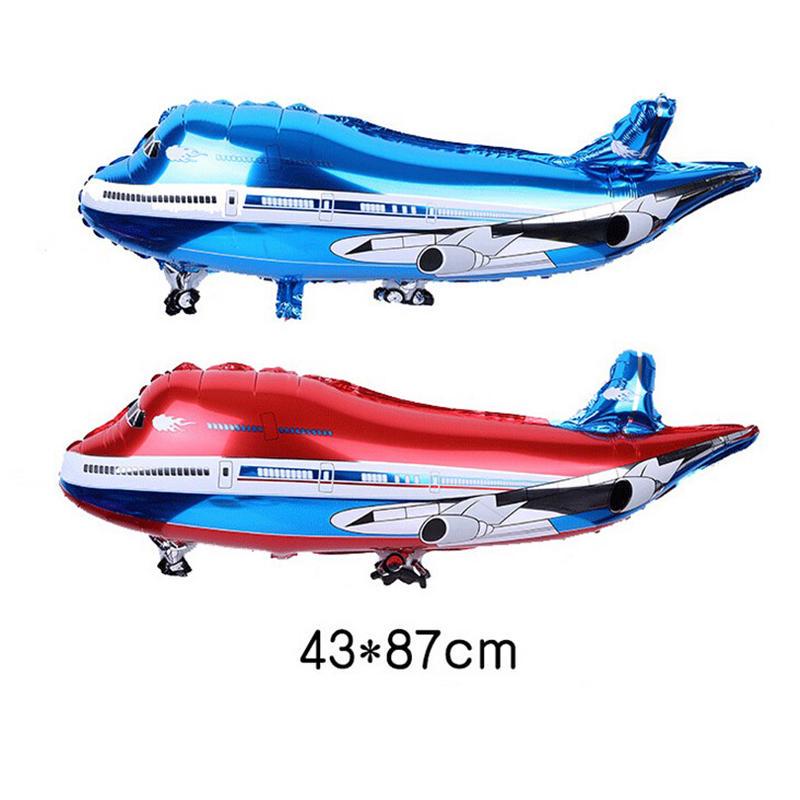 Buy 42x82cm Airplane Balloons Foil Baloons for Boy's Toys Baby Shower ...