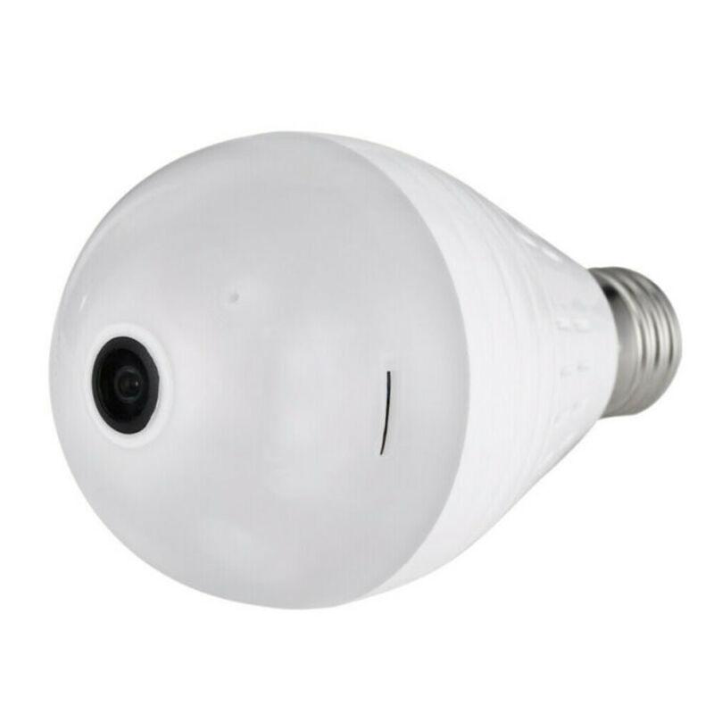 Buy HD 1080P 360° Panoramic Hidden Wifi Camera Light Bulbs Home ...