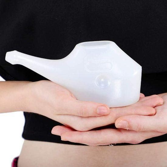 Buy Durable Unbreakable Plastic Jal Neti Pot For Clears Sinus ...