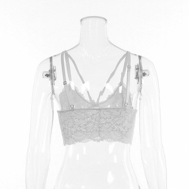 Buy LALA IKAI Women Lace Sexy Bra Seamless Chic Push Up Lingerie ...