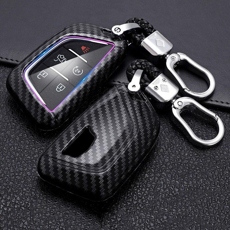 Buy TPU Car Smart Key Cover Case for Cadillac CT4 CT5 CT4-V C8 for ...