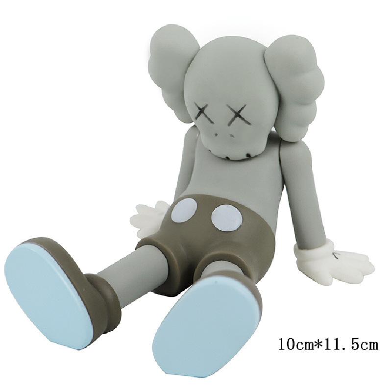 Buy Boxed Cartoon KAWS Koss Hand-made Model Doll Car Ornaments Creative ...