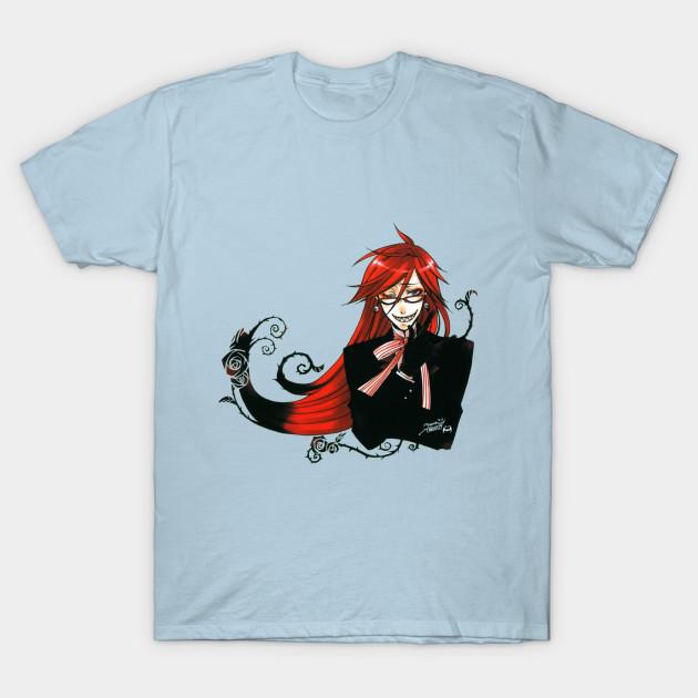 Buy Men Premium Cotton Harajuku T Shirt Grell Sutcliff Print Men's Tee ...
