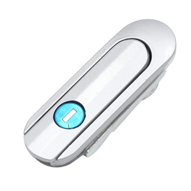 Buy 2Keys Black Rectangle Plastic Shell Cabinet Door Lock Flat Door ...