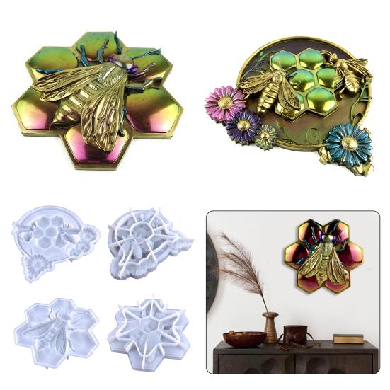 Buy Wall Decoration Indeformable Durable Easy Release Honeycomb Bee ...