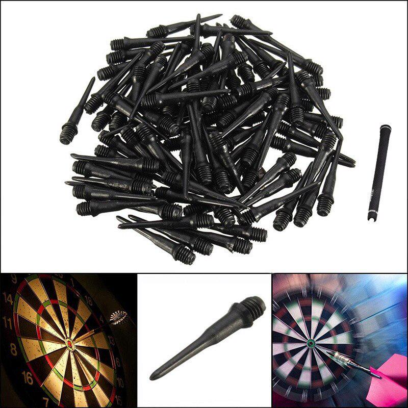 50pcs/set 2BA Screw Thread 27mm Nylon Soft Tip Dart Points Electronic ...