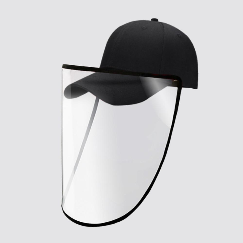 Buy Windproof Anti-spray And Splash Cap Detachable Transparent Mask to ...