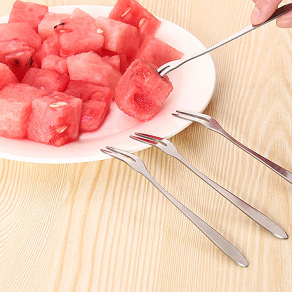 Satın alın Stainless Steel Fruit Fork West Cutlery Small Fork Two Tooth ...