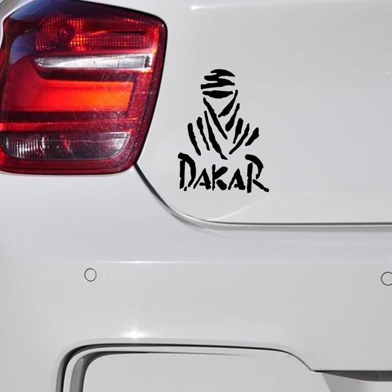 Buy Universal Creative White DAKAR Off-road Reflective & Sticker Car ...