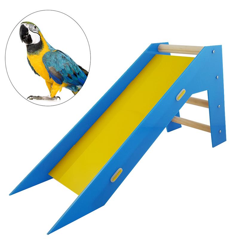 Buy Pet Bird Slide Ladder Skill Training Educational Bird Toys Parrot ...