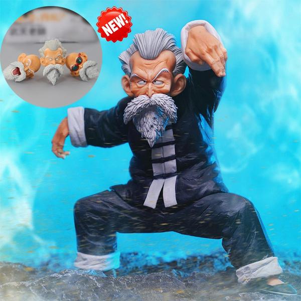 Anime Dragon Ball Muscle Master Roshi Collection Figure Toys Three ...