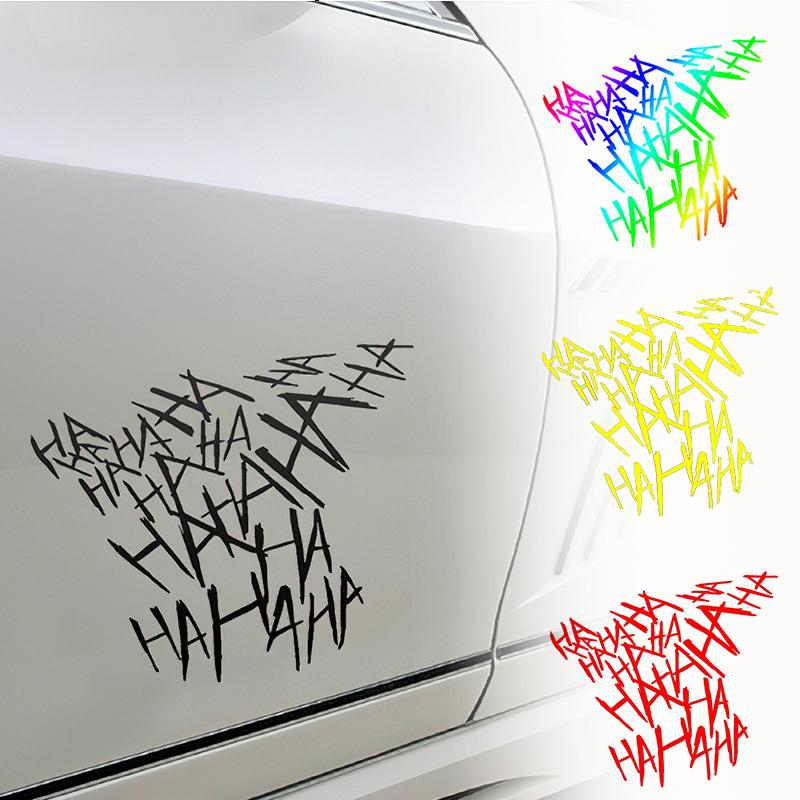 Cheap HAHAHA Helmet Sticker Decor Funny Type Waterproof Motorbike ...