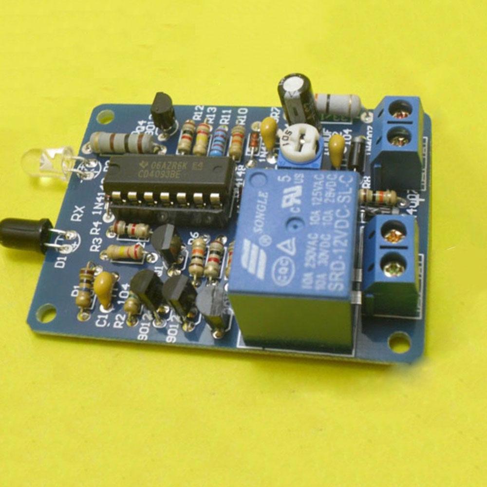 Buy DC 12V Infrared Sensor Proximity Switch DIY KITS Automatic Hand ...