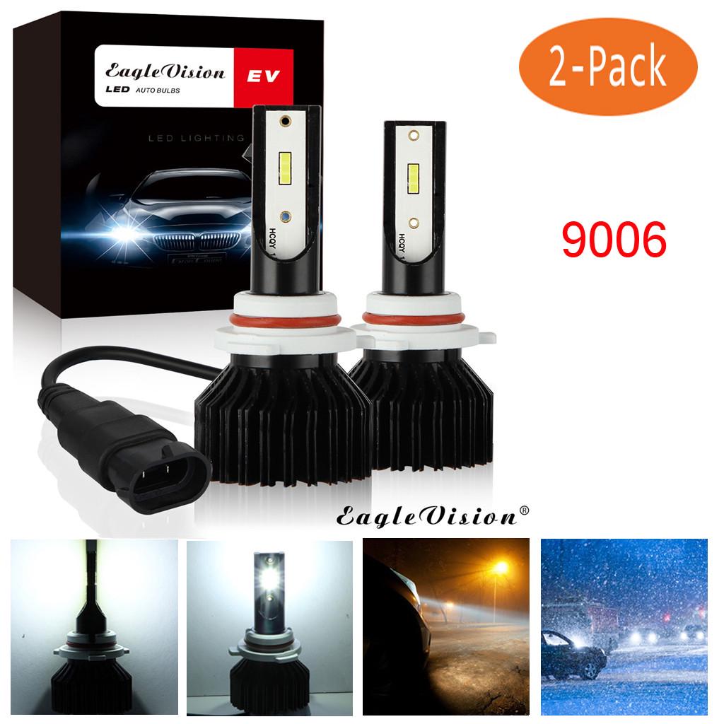 Buy PANT 2x 9006 2000W 30000LM LED Headlight Bulbs Conversion Kit 6000K ...