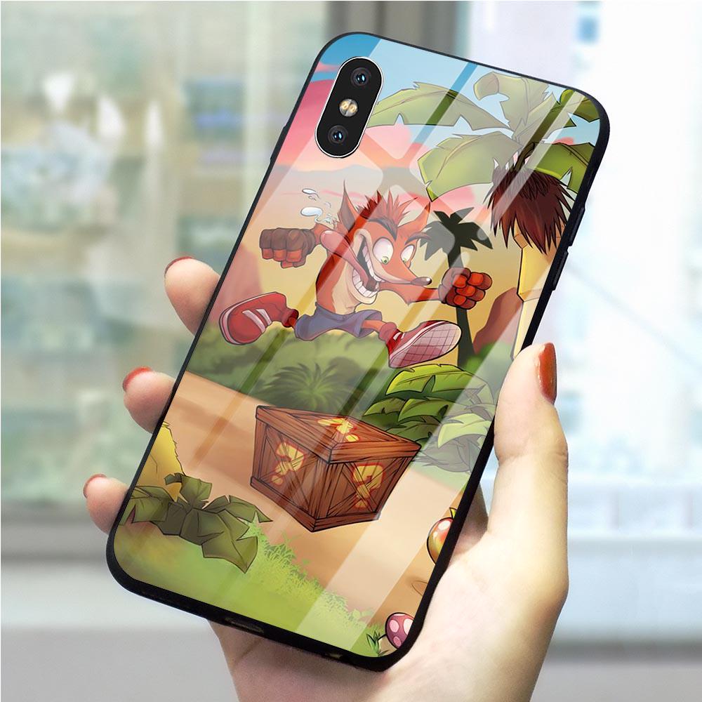Buy Crash Bandicoot Tempered Glass Phone Cover for Huawei P Smart Honor ...