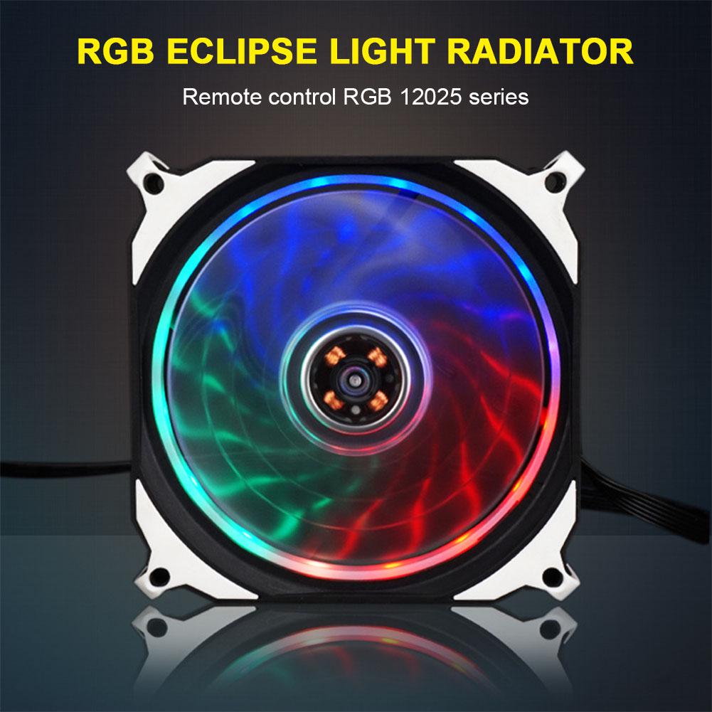 Buy RGB Color Changing Fan Computer Cooler Multicolor Fans for PC ...