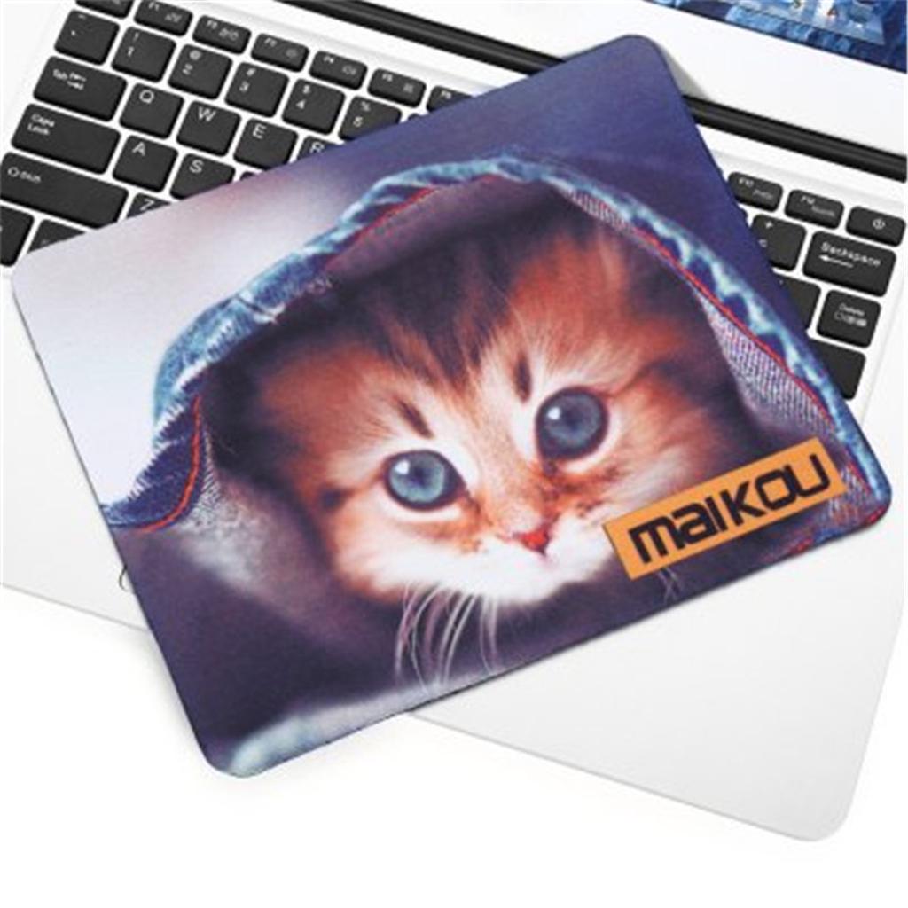 Buy PVC Mouse Pad Mat Cat Cute AntiSlip Laptop PC Mice Mousepad 180 ...
