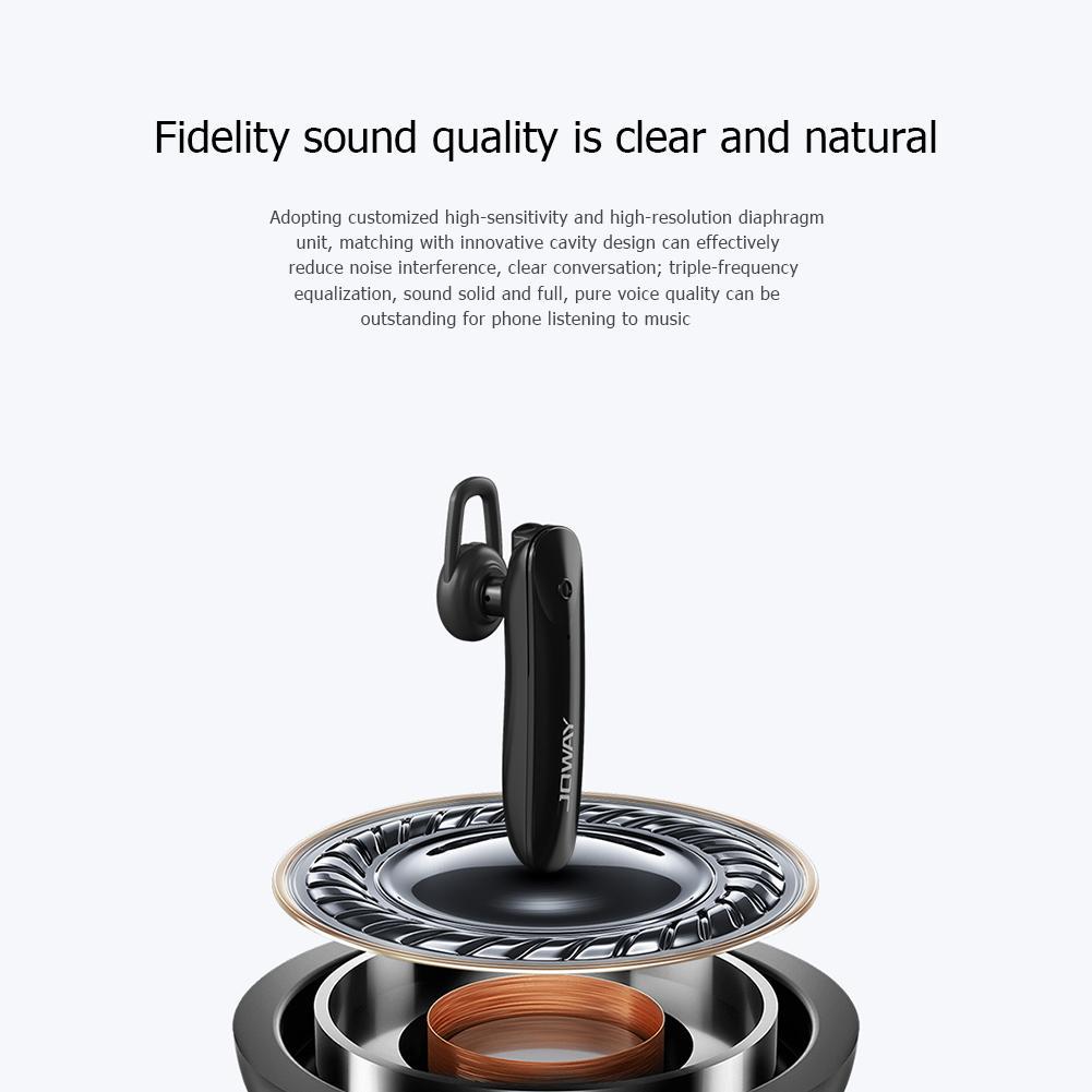 Buy JOWAY H58 Wireless Bluetooth 4.2 Earphone Business Headset with ...