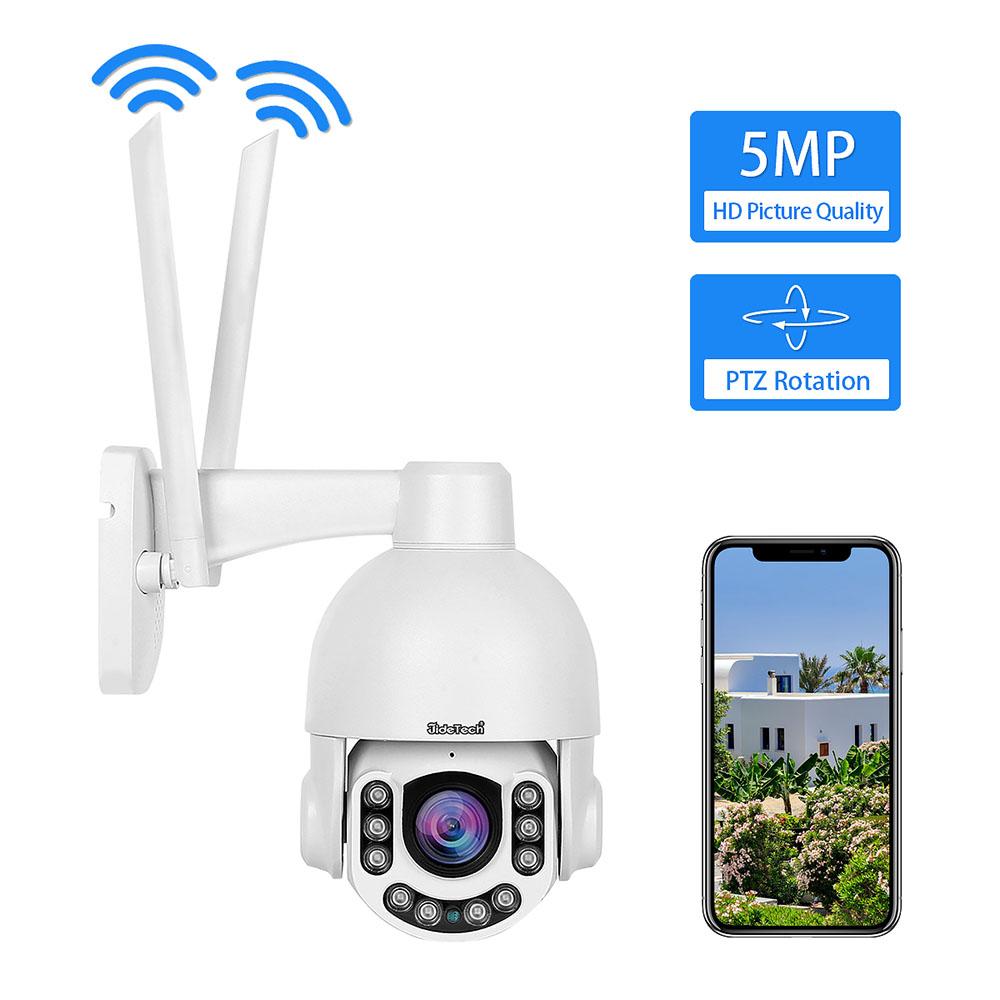 Buy Jidetech 5mp CCTV Wireless Camera Support Motion Detection Wifi PTZ ...
