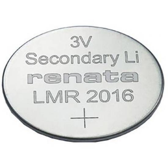 Buy Renata Lmr 2016.sc Rechargeable Button Cell Lmr 2016 Lithium 30 Mah ...