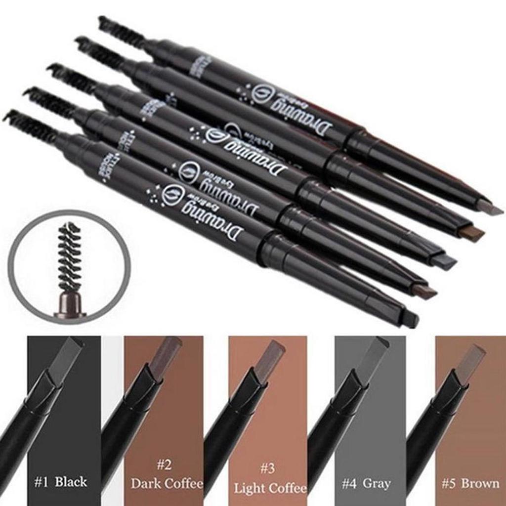 Buy Waterproof Eyebrow Beauty Makeup Pencil Liner Eye Brow Powder ...