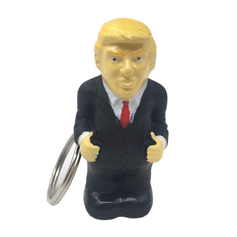 Donald Trump Keychain Crowded Stress Ball Car Keyrings For ...