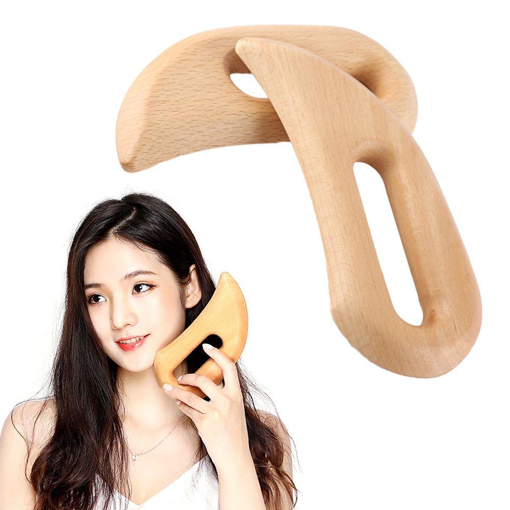 Wooden Wood Therapy Release Pain Back Legs Beech Gua sha Stick Massage ...