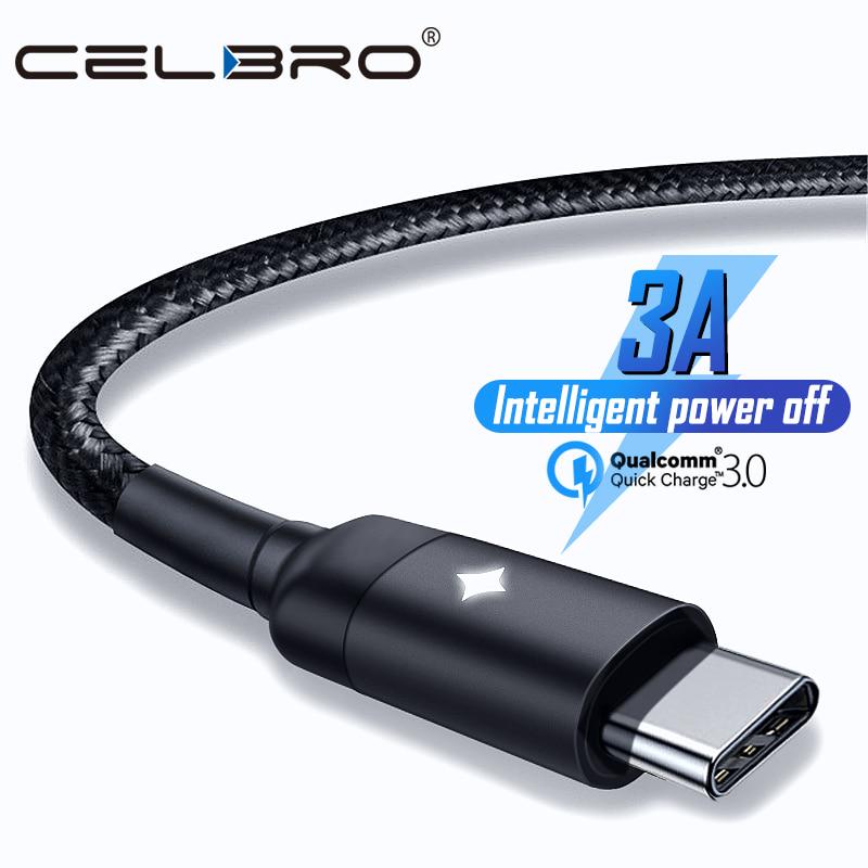 Buy Smart Led Micro Usb Type C Cable Fast Usbc Quick Charge QC 3.0 ...