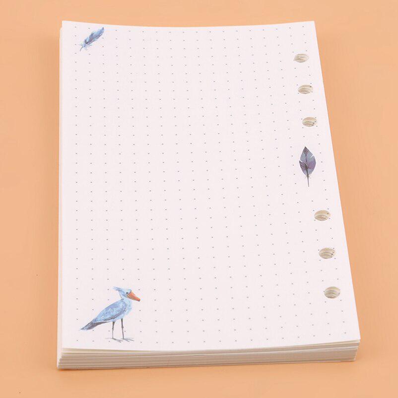 Buy Creative Loose Leaf Notebook Refills 6 Hole Inner Pages Spiral ...