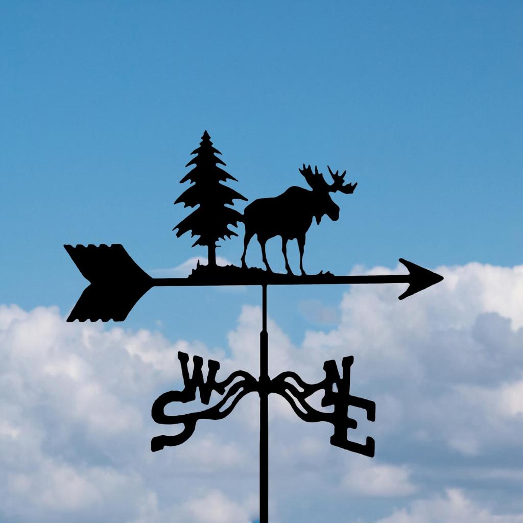 22.8-Inch Weather Vane - Holiday Design Garden Weathervane With Holiday ...