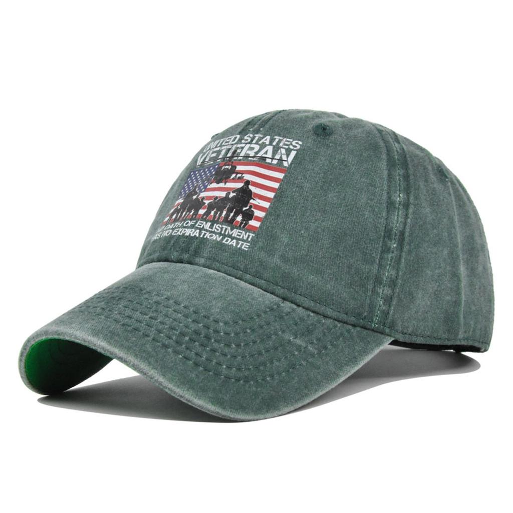 Buy American Printed Baseball Cap Worn Bent Cap Sunshade Personality ...