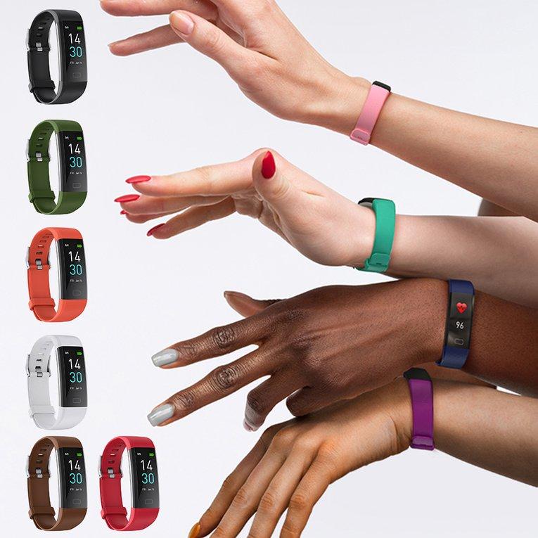 Buy SII Runmifit S5 Smartwatch Health Monitor Band Smartwatches Red ...