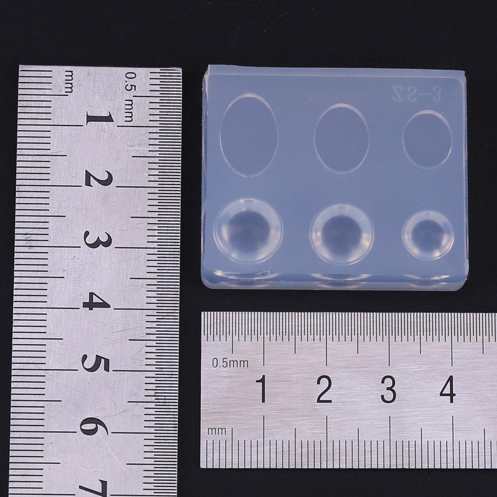 DIY 3D Rhinestones Nail Art Silicone Mold UV Gel Carved Manicure Mould ...