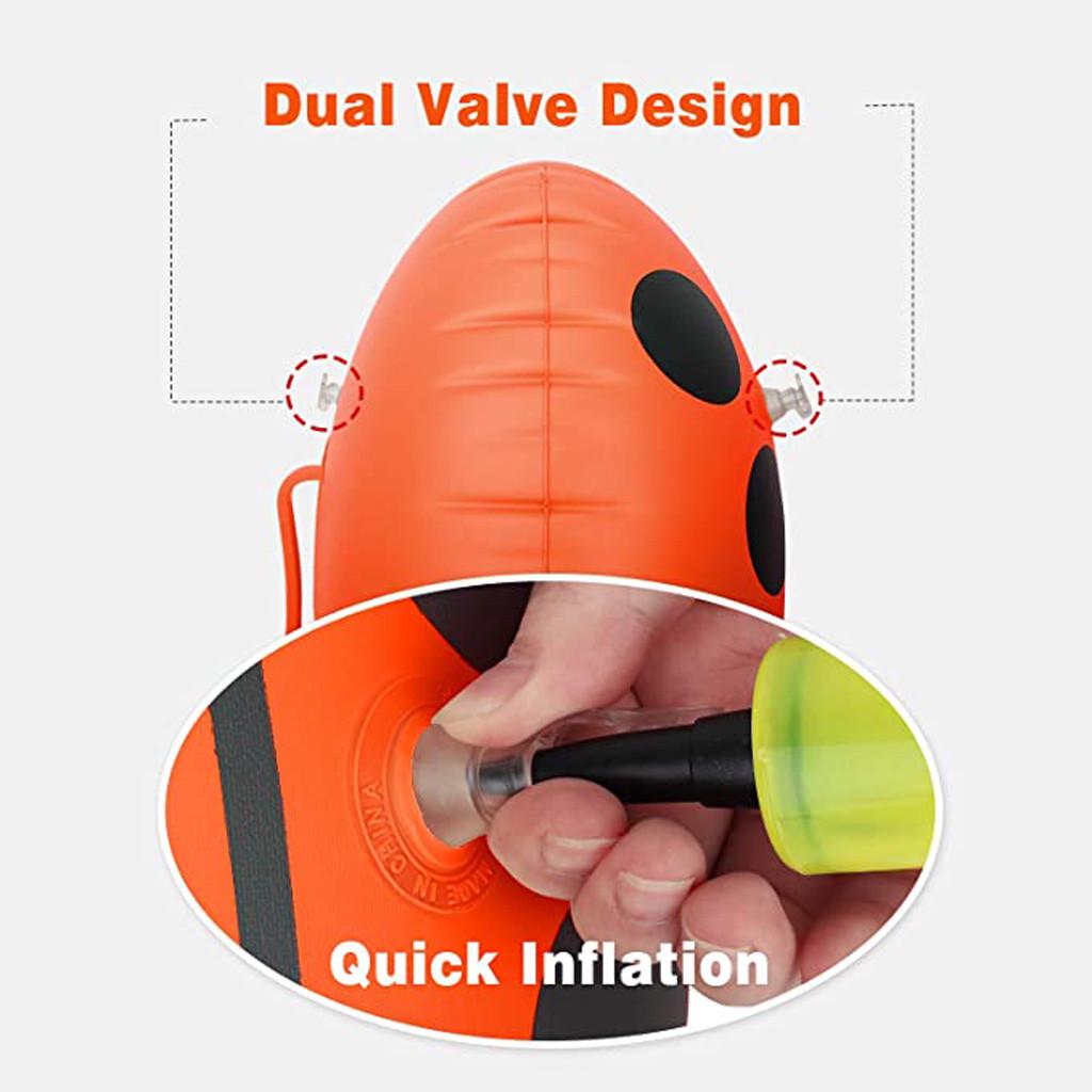 Buy Swim Buoy Float Open Water Swim Buoy Flotation Device Swim Safety ...