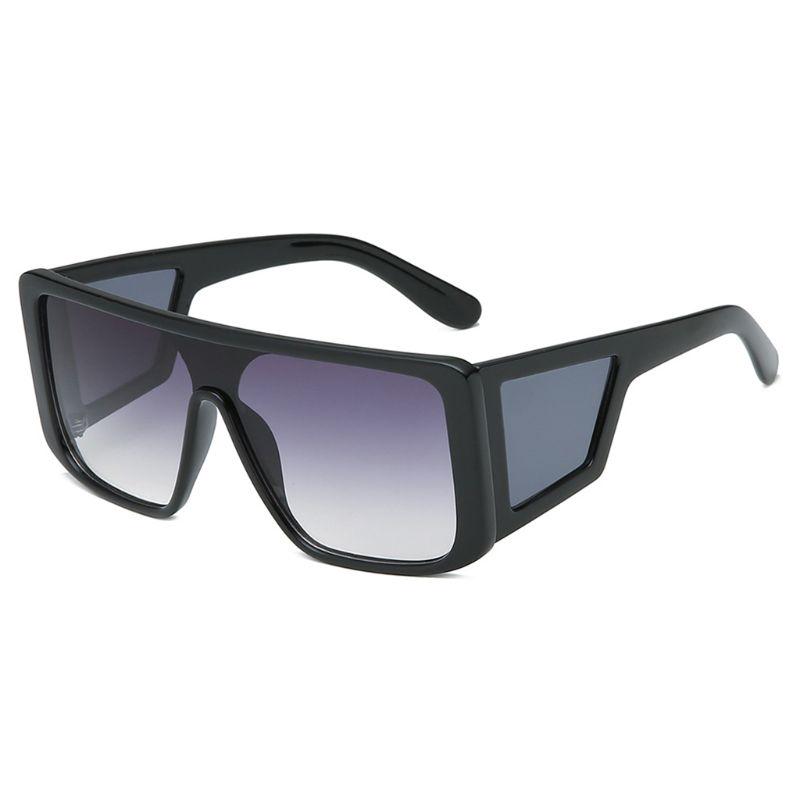 Buy Square Sunglasses Unique Flat Top Night Vision Party Unisex UV400 ...