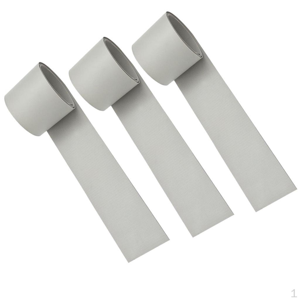 3pcs Waterproof Inflatable Boat Dinghy RIB Mid PVC Repair Patch 500mm ...