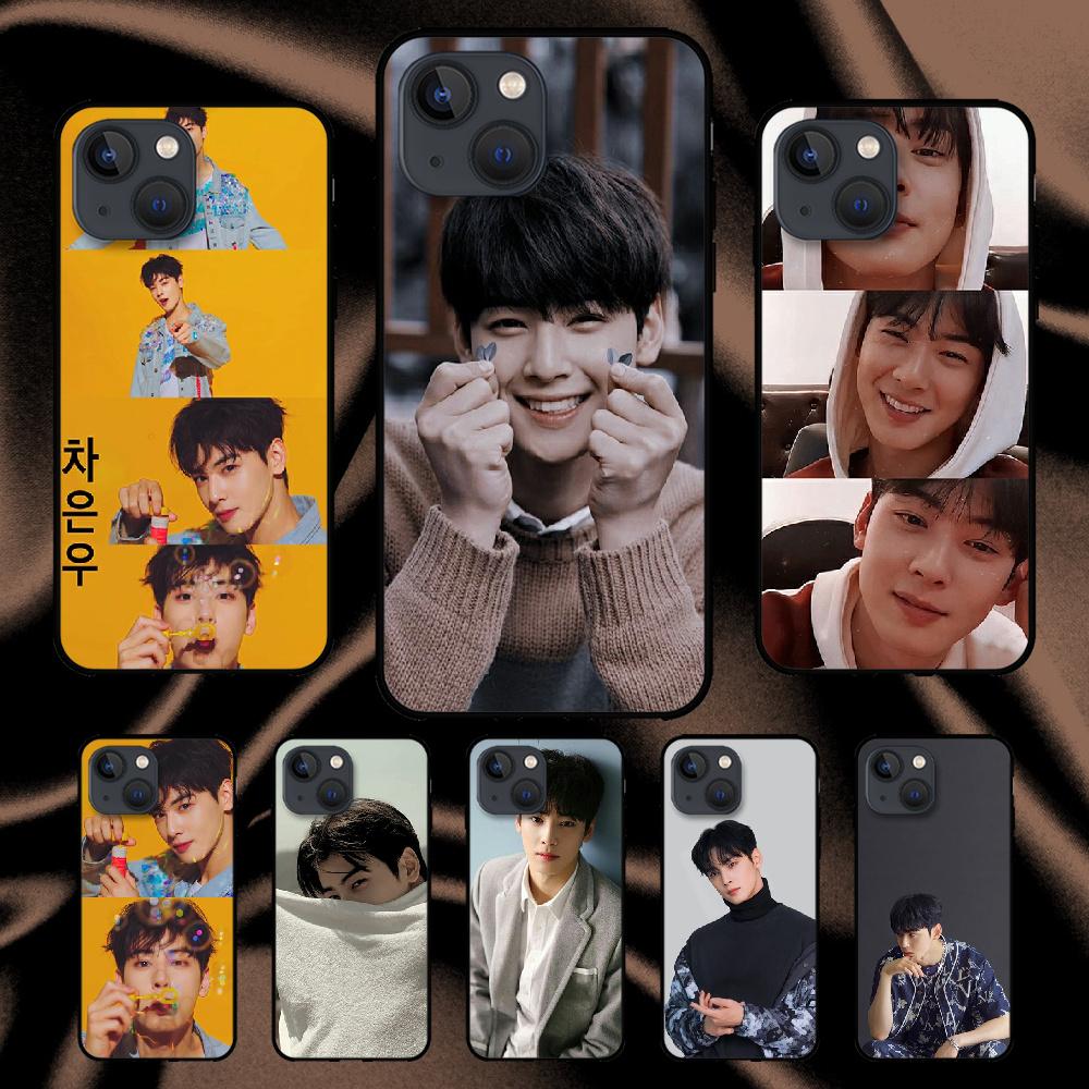Buy Cha Eunwoo Kpop Phone Case Cover For Iphone Samsung Galaxy Xiaomi ...