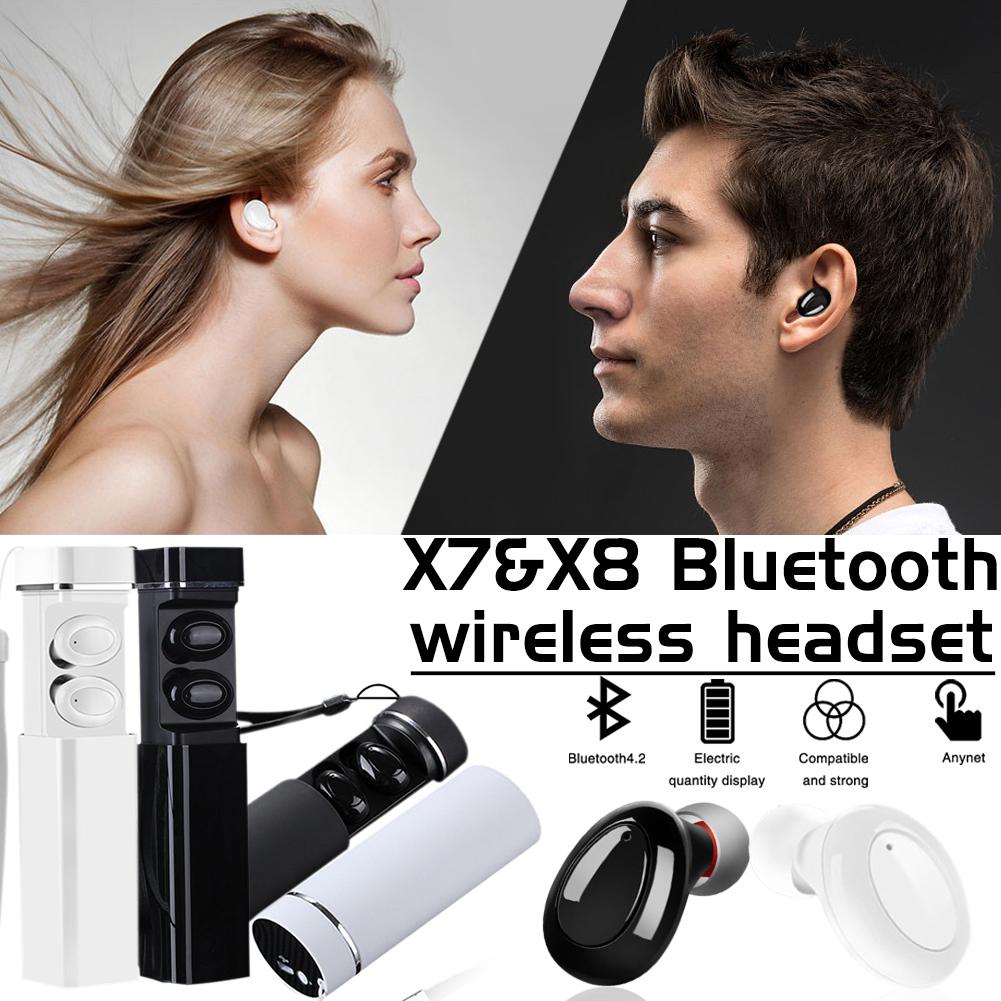 X7 TWS Binaural Wireless Bluetooth Sports Headset Waterproof Mini ...