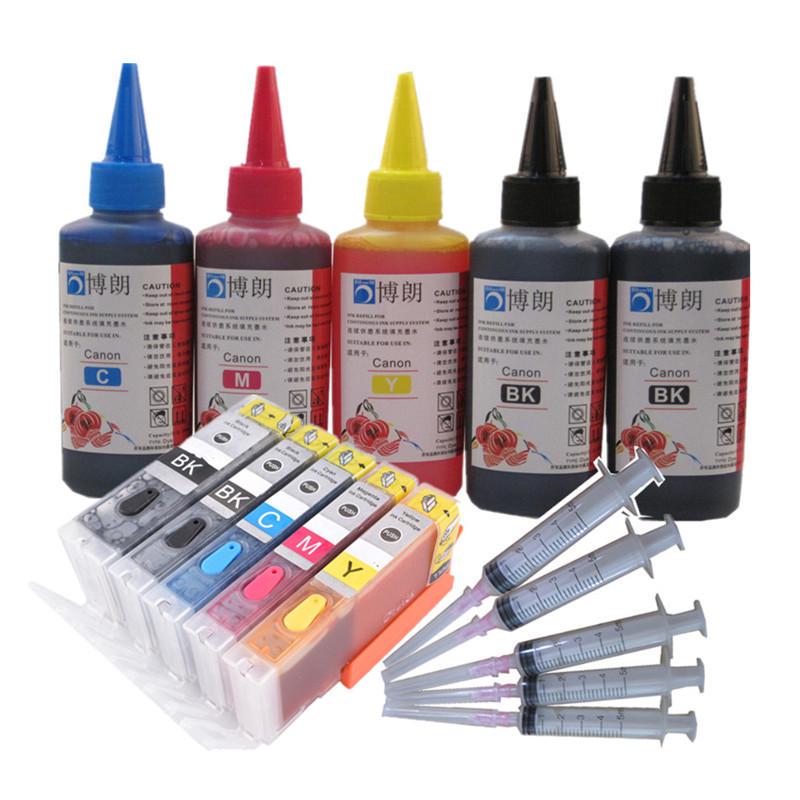 Refill ink kit For Canon PGI-450 451 IP7240 MG5440 MG5540 MG6440 MG6640 ...