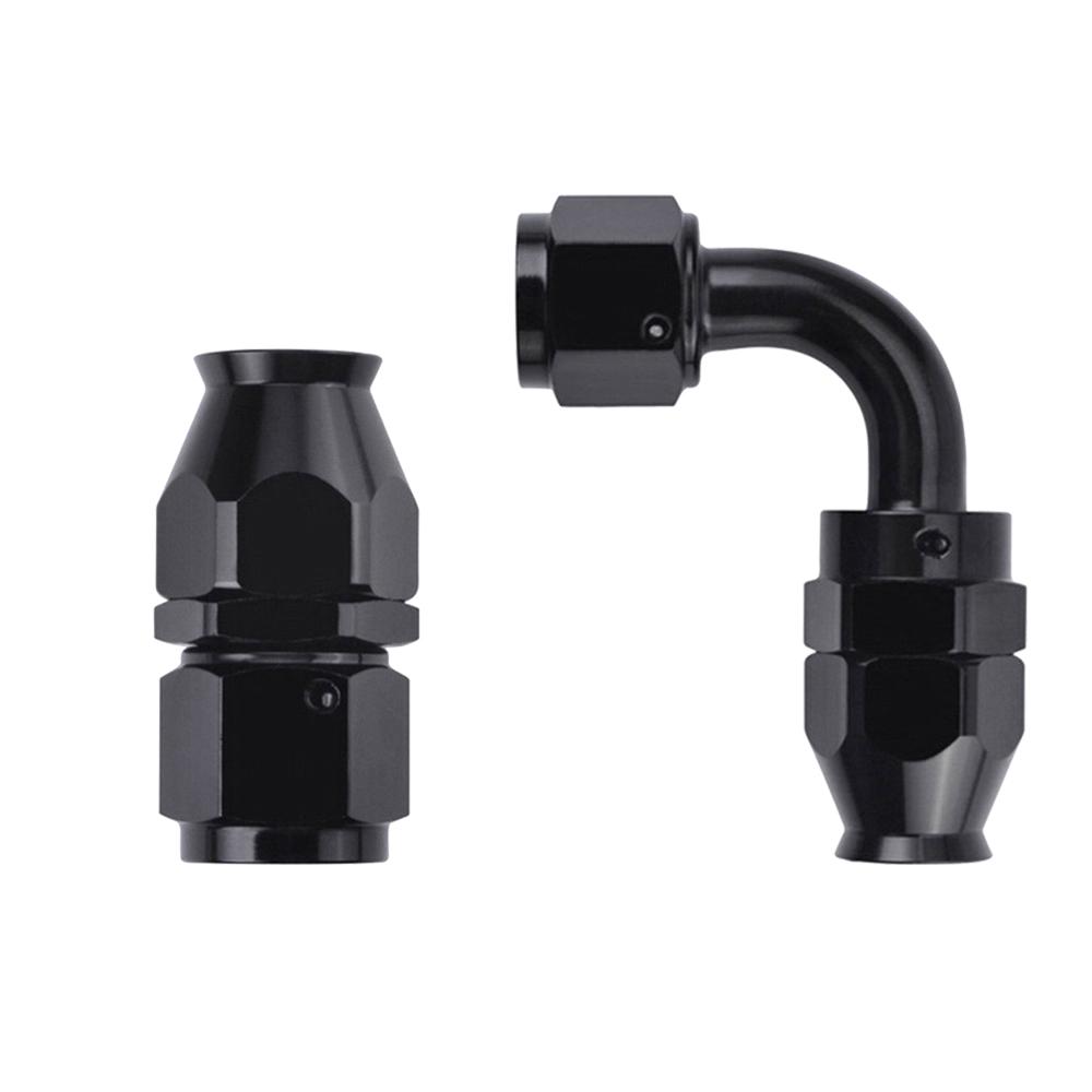 Joint Reusable Aluminum Alloy Fuel Line Hose Adapter Hose End Fittings ...
