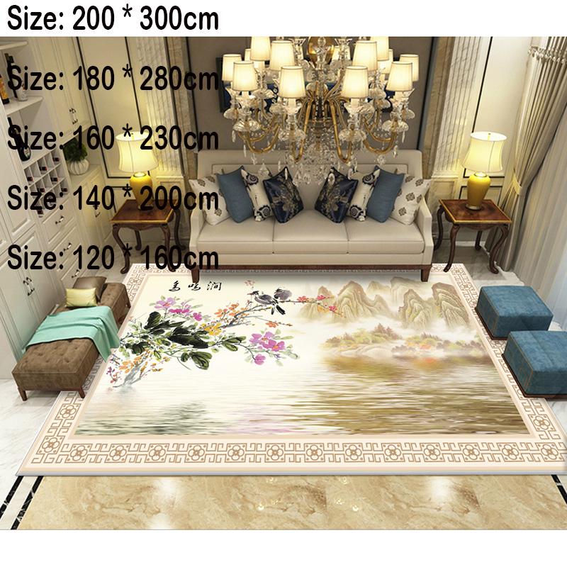 Cheap Living room carpet simple home coffee table carpet bedroom ...