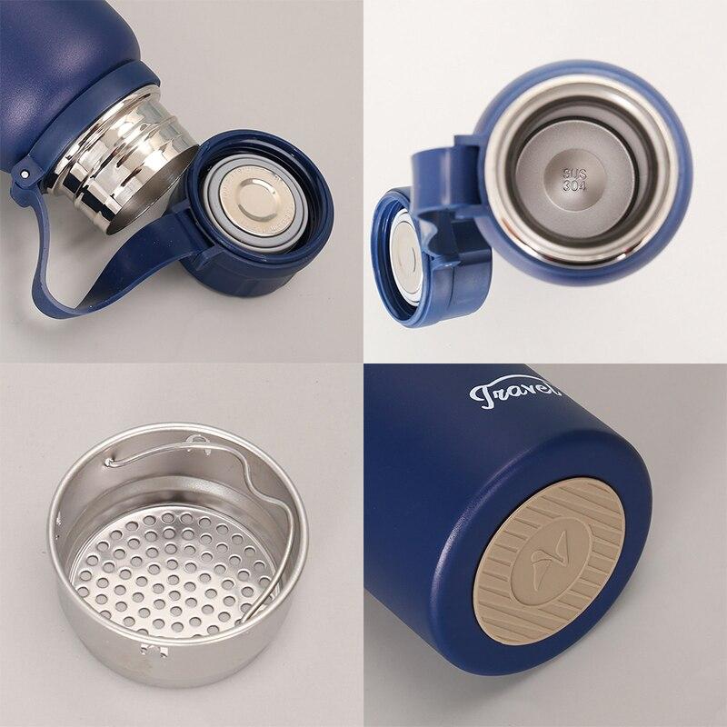 Cheap Water Bottle 650 850 1100ml Portable Vacuum Flask Double Stainless Steel Sport Outdoor ...